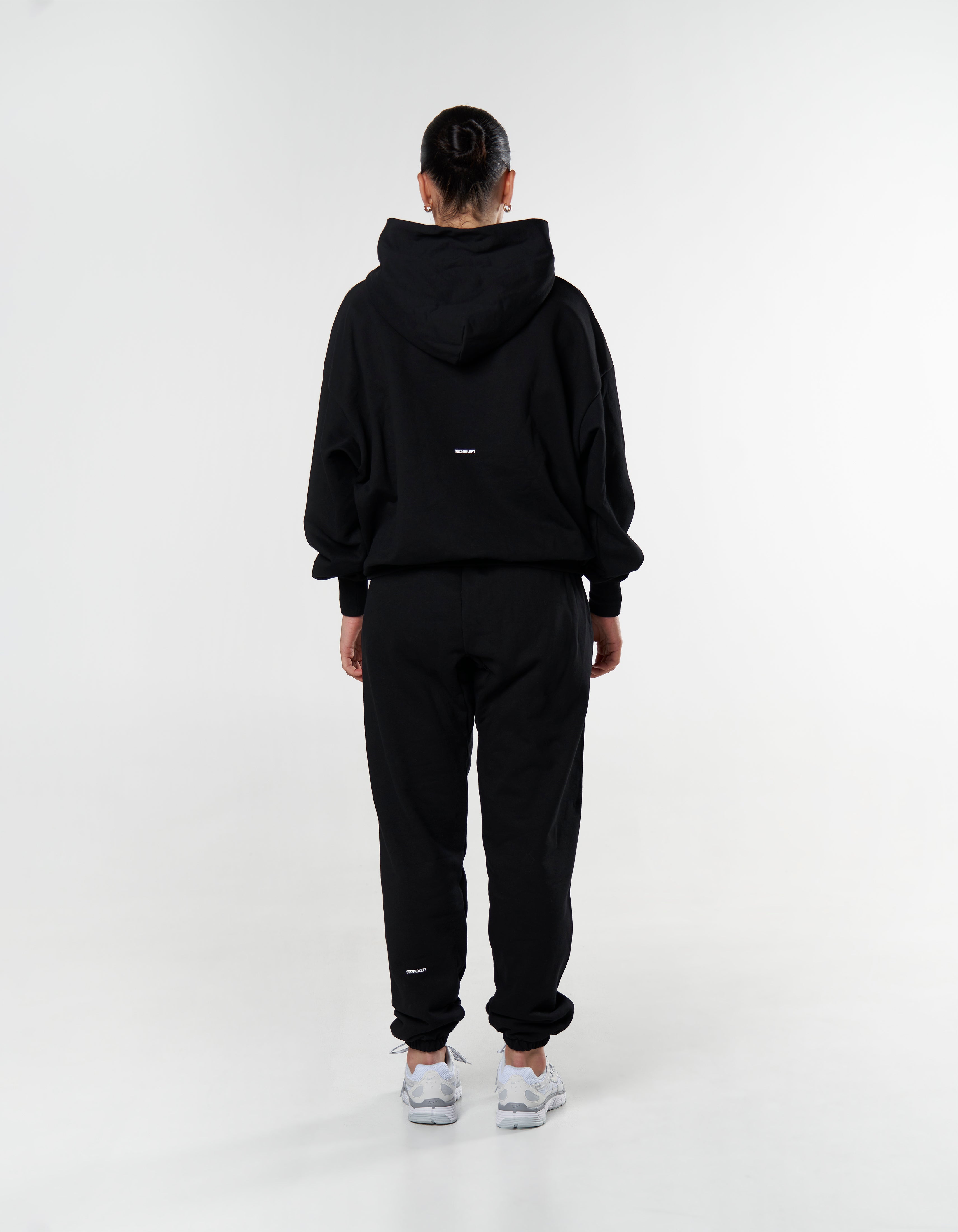 Essential Hoodie - Black – SECONDLEFT