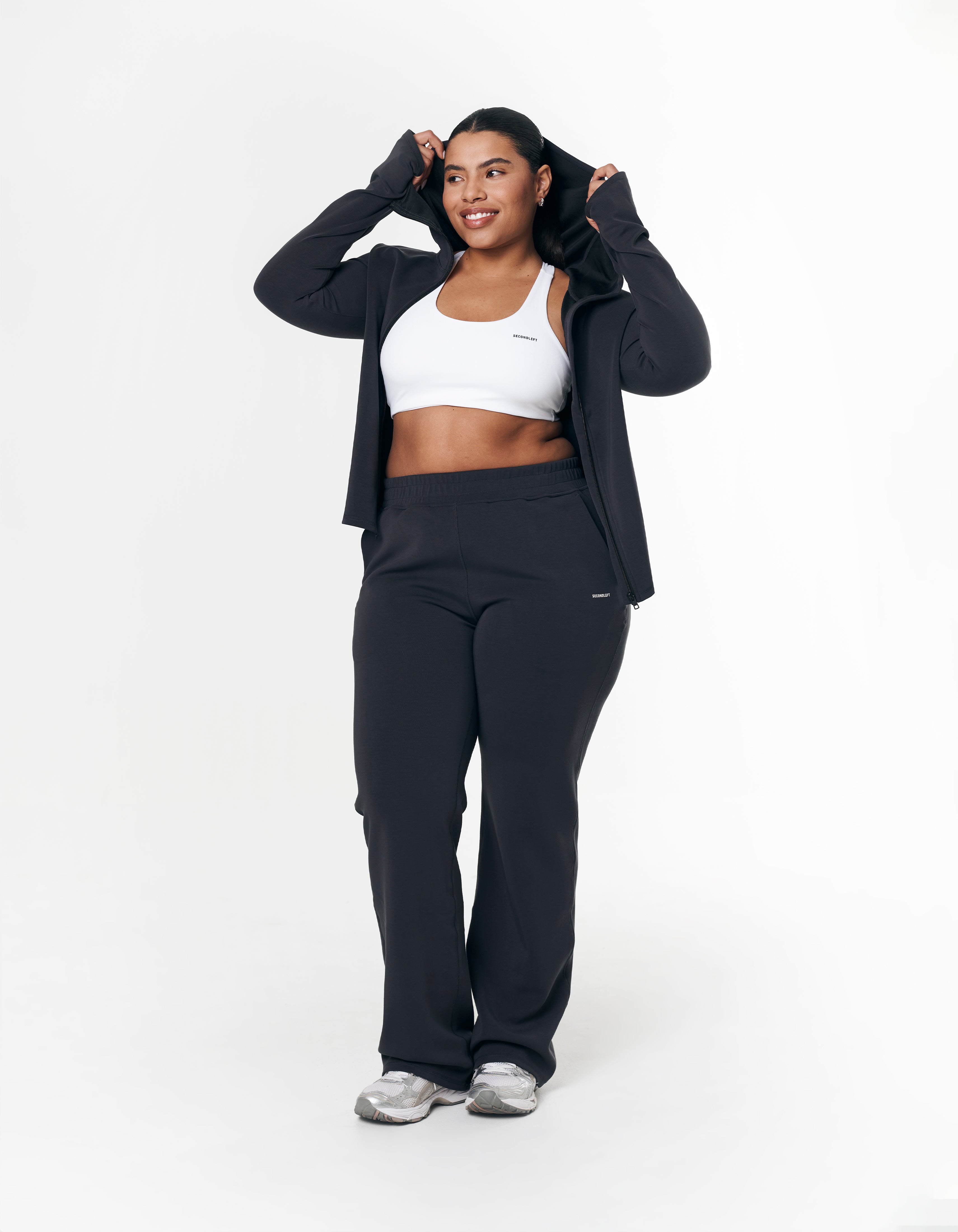 Peaches Zip Hoodie - Midnight – SECONDLEFT