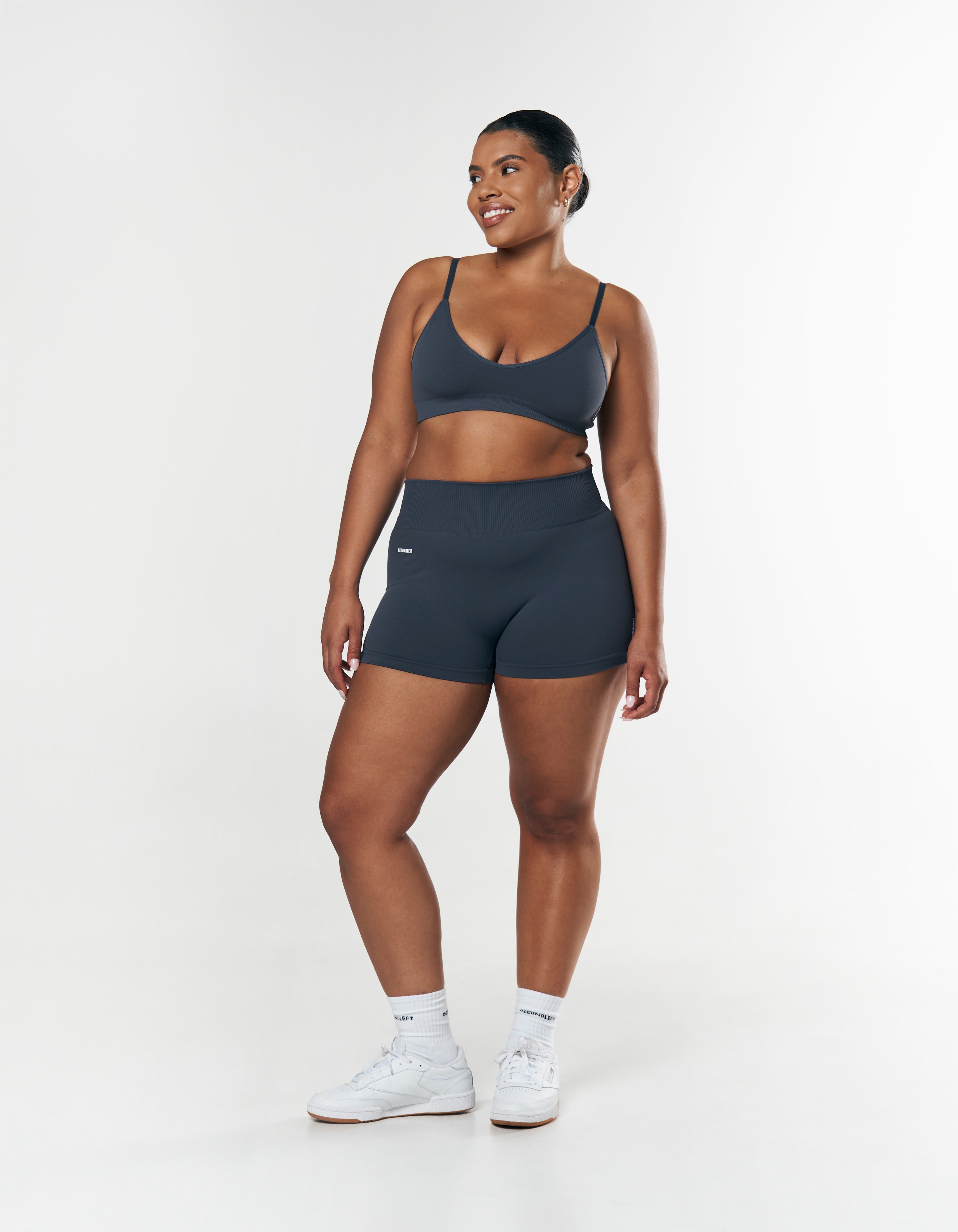 Seamless Base Bralette - Blueberry – SECONDLEFT
