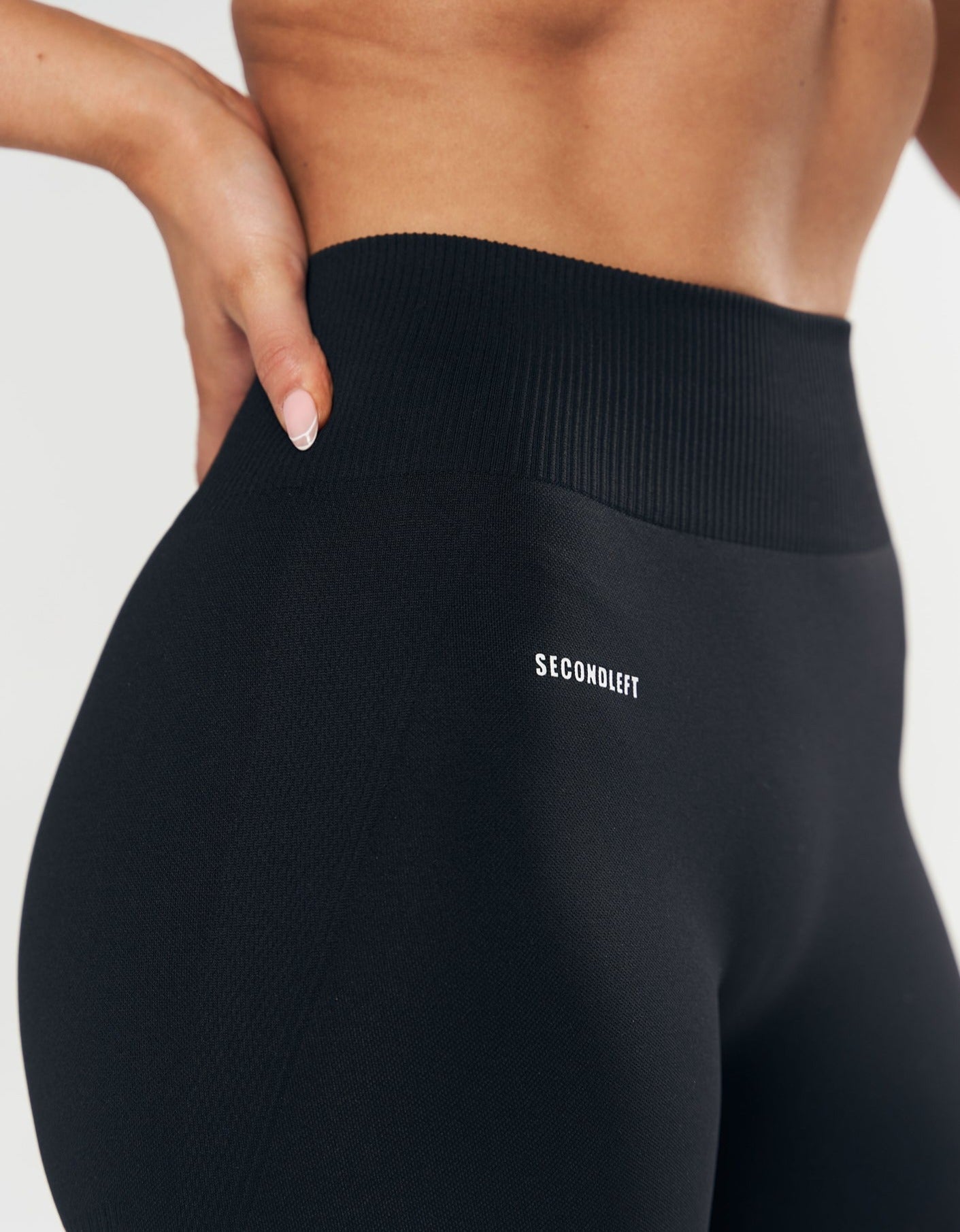 Seamless Full Length Tights - Black – SECONDLEFT